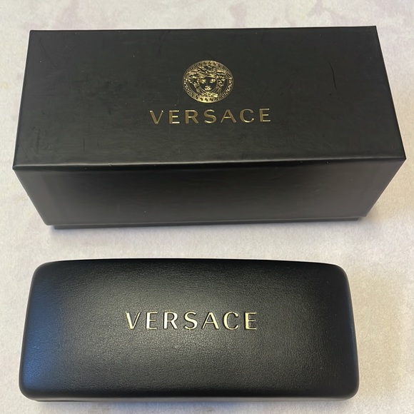 Versace | Accessories | New Versace Glasses Case With Box | Poshmark